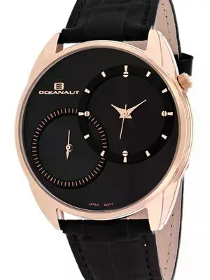 OCEANAUT Sentinel 41mm Quartz Watch With Rose Gold-tone Hardware