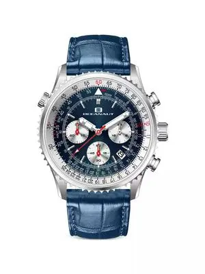 OCEANAUT Flight 46mm Watch - Blue