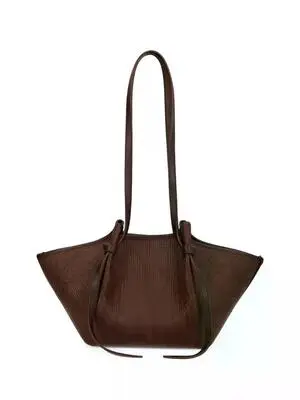 Yuzefi Mochi Woven Raffia Tote Bag - Brown