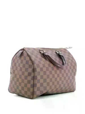 LOUIS VUITTON Speedy 30 Satchel Handbag - Brown