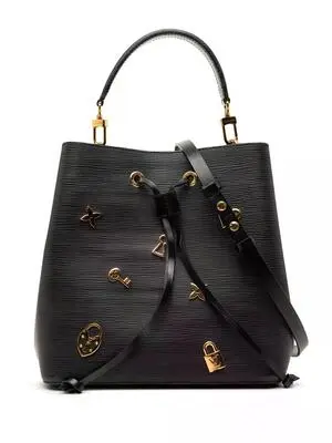 LOUIS VUITTON Epi Love Lock Neonoe Bucket Bag