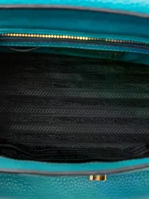 Prada Vitello Daino Sound Lock Satchel