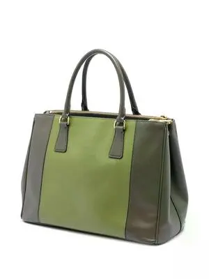 Prada Medium Saffiano Lux Galleria Double Zip Satchel