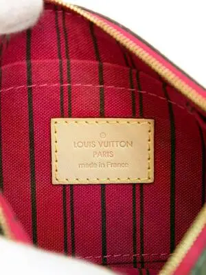LOUIS VUITTON Monogram Neverfull Pm Pouch
