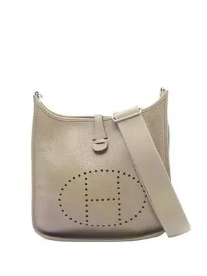 Hermès Clemence Evelyne Iii Pm Crossbody Bag - Green