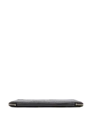 Gucci Embossed Leather Laptop Case Clutch Bag