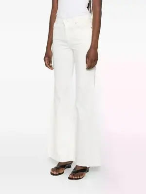7 For All Mankind Five-pocket Flared Jeans - Neutrals