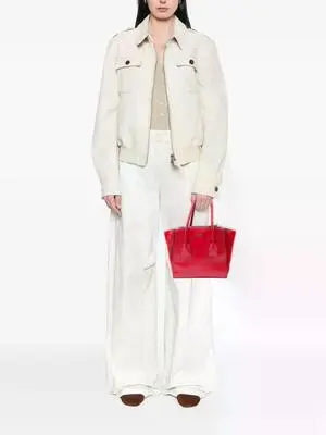 Prada Glace Calf Twin Pocket Satchel