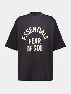 Fear Of God Faded Campus 90s T-shirt - Black