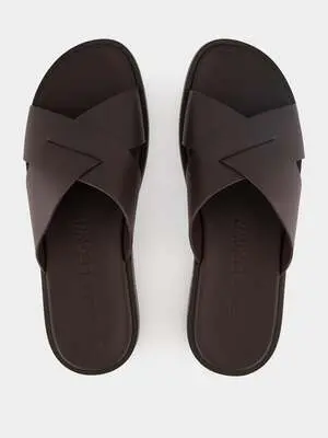 Orlebar Brown Muro Leather Sandals