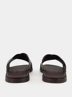 Orlebar Brown Muro Leather Sandals