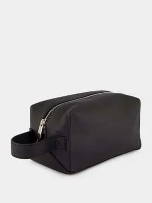 Fendi Leather Toiletry Case - Black