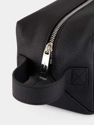 Fendi Leather Toiletry Case - Black