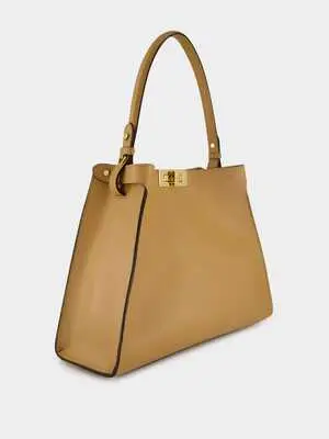 Fendi Cappuccino Way Medium Bag - Brown