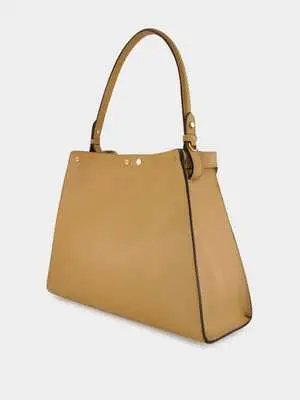 Fendi Cappuccino Way Medium Bag - Brown