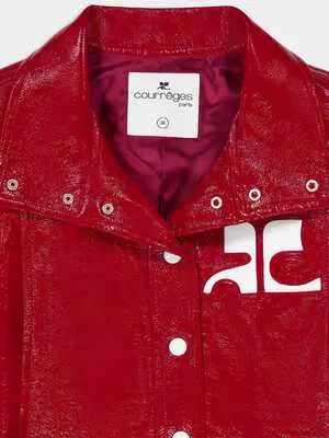 COURREGES Reedition Vinyl Jacket - Red