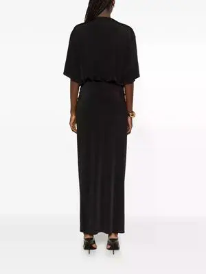 Andamane Anja Cut-out Draped Dress