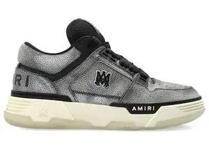 Amiri Silver Tone Shoes For Men