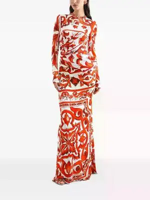 Dolce & Gabbana Printed Evening Dresses