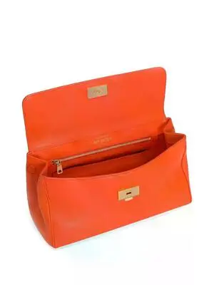 Dolce & Gabbana Medium My Sicily Handbag In Plongé Lux Calfskin - Orange