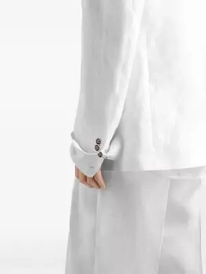 Dolce & Gabbana Sicilia Light Single-breasted Linen Jacket