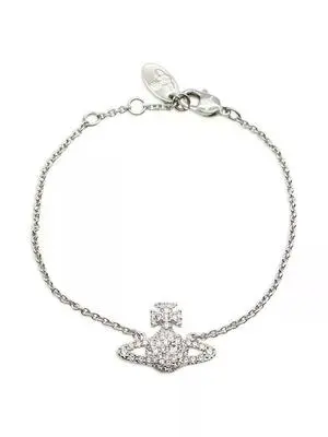 VIVIENNE WESTWOOD Tone Chain Link Orb Pendant Bracelet