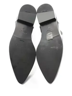 Prada 2000s Pointed Toe Chelsea Boots