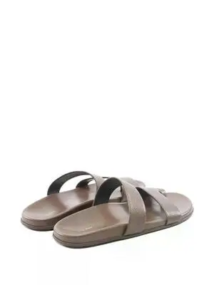 THE ROW Leather Thong Sandals