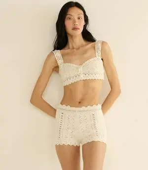 DÔEN Soria Crocheted Cotton Top