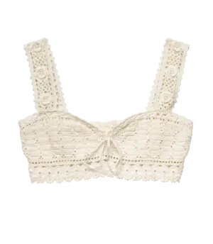 DÔEN Soria Crocheted Cotton Top