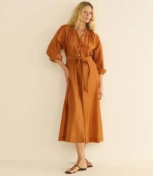 DÔEN Joliane Midi Dress