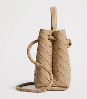 Bottega Veneta Mini Andiamo Top-handle Bag - Neutral