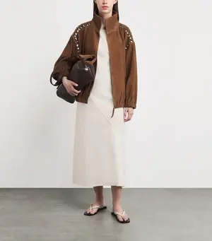 Rag & Bone Cotton-blend Twill Midi Dress