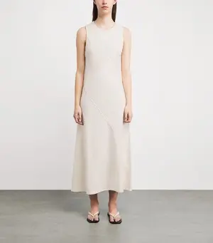 Rag & Bone Cotton-blend Twill Midi Dress