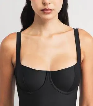 SKIMS Body Sculpting Midi Dress With Underwire Cups