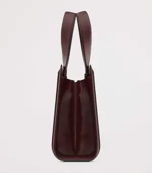 Max Mara Micro Quilted Whitney Top Handle Bag - Red