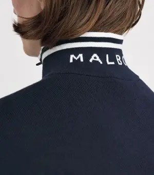MALBON Sorrel Quarter-zip Sweater