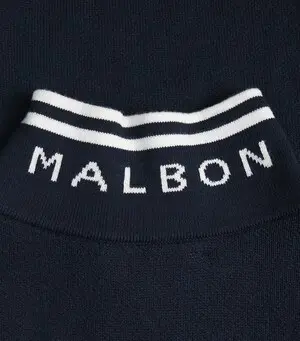 MALBON Sorrel Quarter-zip Sweater