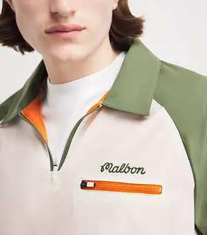 MALBON Marina Windshirt With Zip Detail