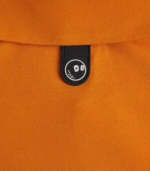 MALBON Fairway Polo Shirt - Orange