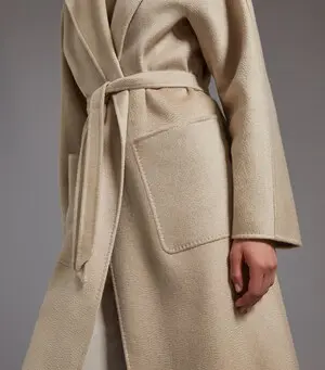 Max Mara Lilia Cashmere Coat - Beige