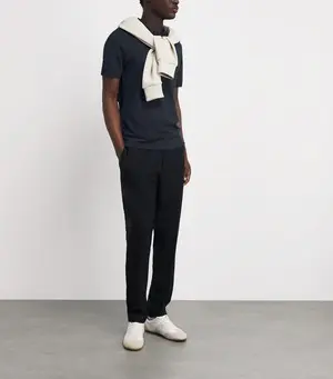 BOSS Stretch-cotton Logo Polo Shirt