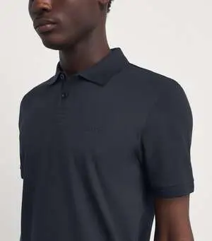 BOSS Stretch-cotton Logo Polo Shirt