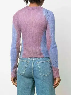 DIESEL® Mohair-wool Blend Two-tone Jumper