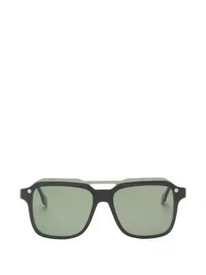 PHILOSOPHEYES Tortoiseshell-effect Eyeglasses - Black