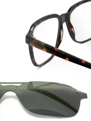PHILOSOPHEYES Tortoiseshell-effect Eyeglasses