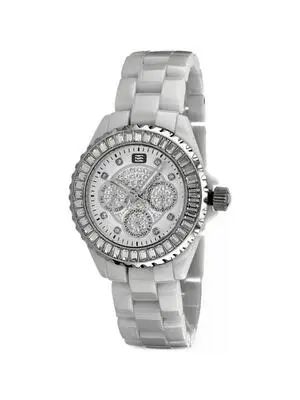 OCEANAUT Round Face Watch - White