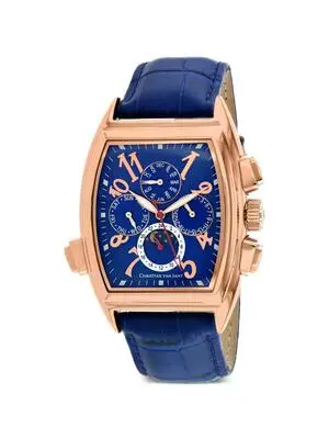 CHRISTIAN VAN SANT Grandeur 45mm Automatic Watch - Blue