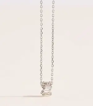 SUZANNE KALAN 18k Gold Diamond Pendant Necklace - White