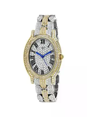 CHRISTIAN VAN SANT Amore Crystal Watch - Silver
